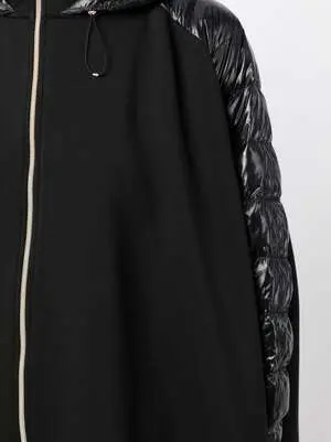 Herno Hooded Cotton Knitted Cape