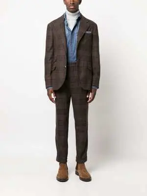 Brunello Cucinelli Roll-neck Cashmere Jumper - Grey