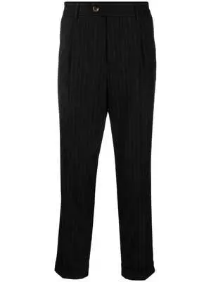 Brunello Cucinelli Pinstripe Virgin-wool Trousers