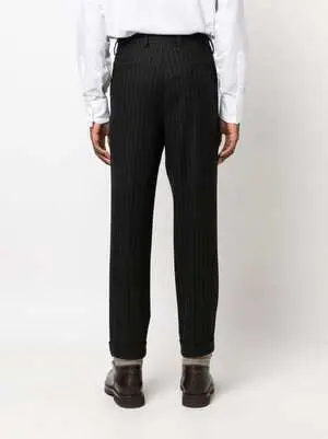 Brunello Cucinelli Pinstripe Virgin-wool Trousers