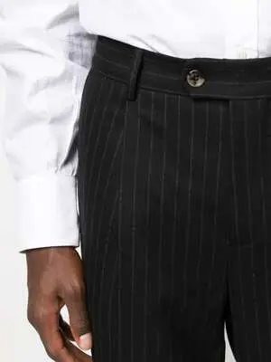 Brunello Cucinelli Pinstripe Virgin-wool Trousers
