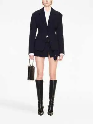 Off-White Single-breasted Structured Blazer