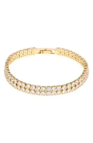 Ettika Cubic Zirconia Bracelet - Gold