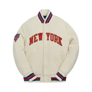 Kith And Golden Bear New York Knicks Varsity Jacket