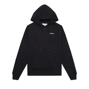 Off-White Wave Outline Diagonal Slim Hoodie