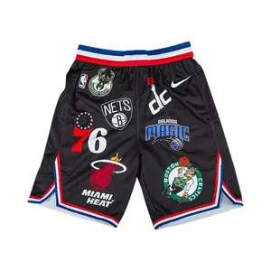 Supreme X Nike X Nba Teams Authentic Shorts
