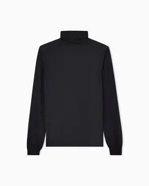 Giorgio Armani Cashmere Mock-neck Jumper - Black
