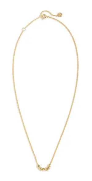 Gorjana Lou Heart Necklace - Gold