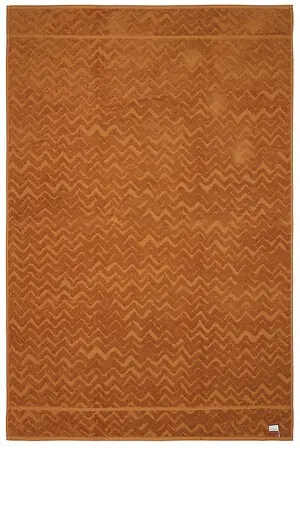 Missoni Rex Bath Sheet In Burnt Orange