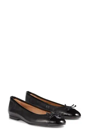 Lk Bennett Cap Toe Flats For Women