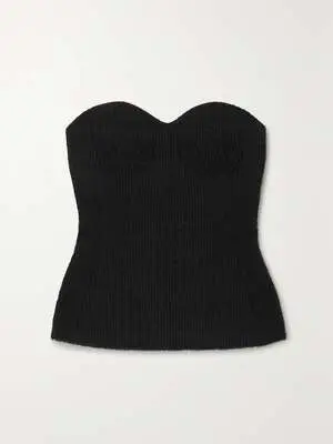 Wardrobe.NYC Strapless Bustier Top