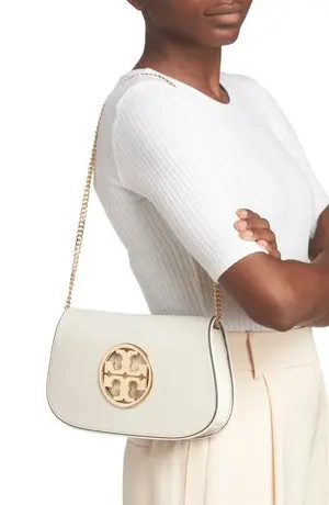 Tory Burch Reva Leather Clutch