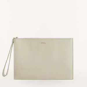 Furla Furla Babylon Envelope Clutch - White