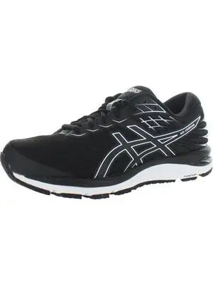 Asics Gelcumulus 21 Womens Flytefoam Track Running Shoes Black