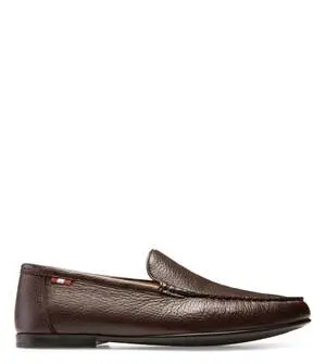 Bally Craxon 6225713 Coffee Leather Loafers - Multi