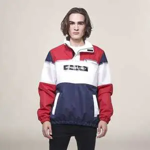 MEMBERS ONLY Color And Translucent Block Jacket - Pink