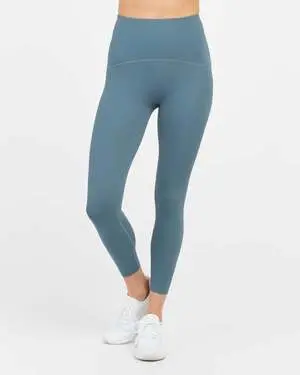 Spanx Booty Boost Leggings In Storm - Blue