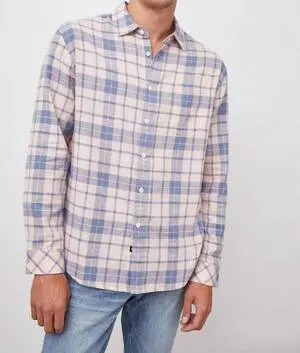 Rails Men Wyatt Top In Oasis Rose Multi