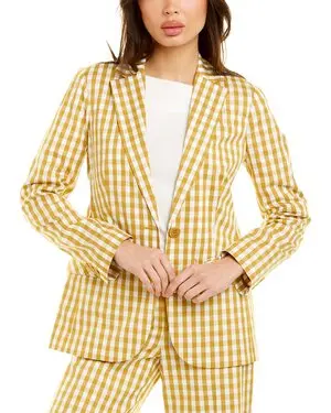 Trina Turk Little Palm Blazer - Yellow