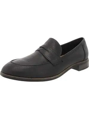 Clarks Trish Rose Womens Slipon Penny Loafers - Black