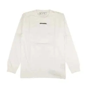 Off-White White Marker Long Sleeve Tshirt - Beige