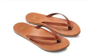 Beek Seabird Thong Sandal In Tan/tan - Brown