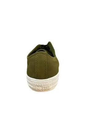 CONVERSE Chuck Taylor All Star Ox Olive Leather Low Sneakers - Multi