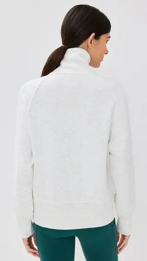Varley Roxbury Zip Through Sweatshirt
