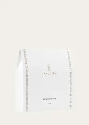 DANUCERA Dual Washcloth, Three Pack