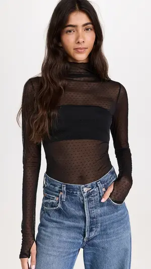 Free People On The Dot Layering Top