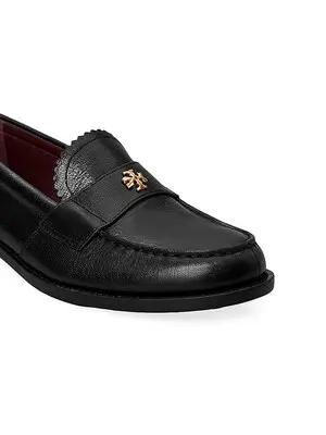 Tory Burch Perry Leather Loafers - Black
