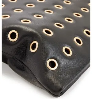 ALLSAINTS Bettina Eyelet Leather Clutch