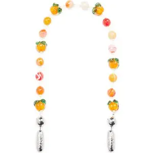 OSSA Beaded Wrist Strap - Persimmon