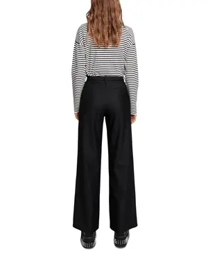 Maje Pimano Flare Leg Trousers - Black