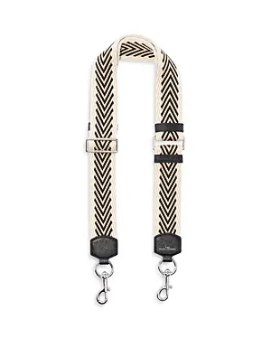 Marc Jacobs The Arrow Webbing Strap Black Multi/nickel
