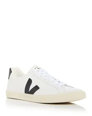 VEJA Esplar Low Top Leather Sneakers White/black