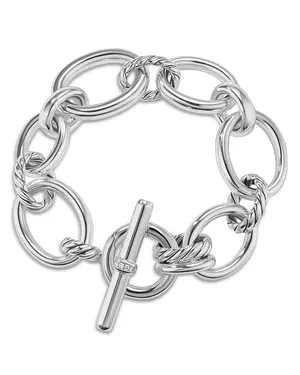 David Yurman Mercer Diamond Link Bracelet