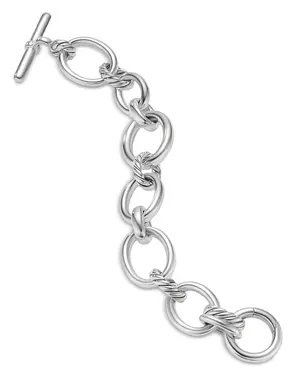 David Yurman Mercer Diamond Link Bracelet