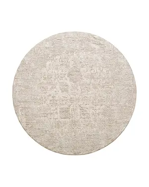 LIVABLISS Masterpiece Mpc-2300 Round Area Rug, 5'3 X 5'3 - Light/grey
