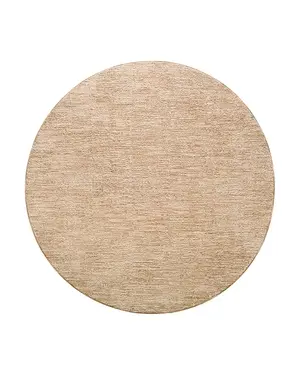 LIVABLISS Masterpiece Mpc-2320 Round Area Rug, 6'7 X 6'7 - Tan/beige