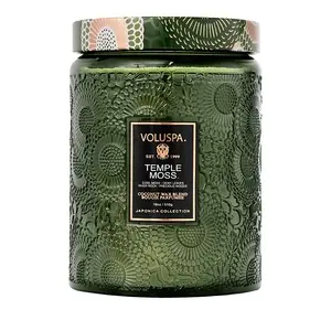 Voluspa Temple Moss Large Jar Candle, 18 Oz - No Color