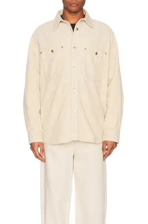 Isabel Marant Ritchie Shirt In Cream