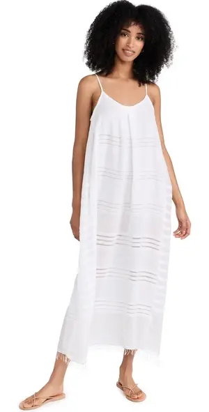 LEMLEM Abira Slip Dress - White