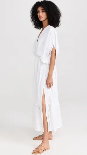 LEMLEM Abira Plunge Neck Dress