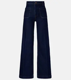 Polo Ralph Lauren High-rise Wide-leg Jeans - Blue
