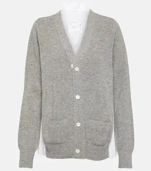 Sacai Pleated Cardigan