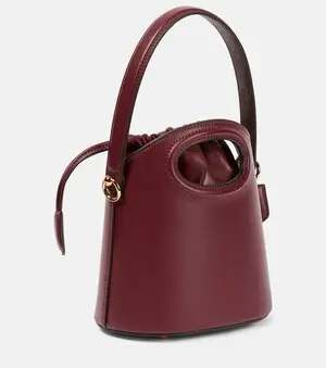 Etro Secchiello Mini Leather Bucket Bag