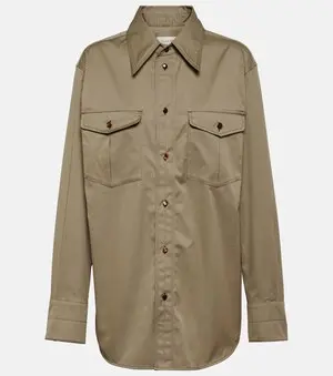 LEMAIRE Western Cotton Twill Shirt