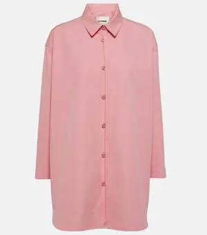 JIL SANDER Cotton Poplin Shirt - Pink