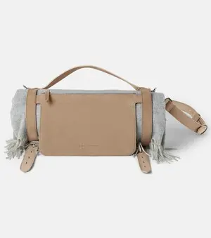 Brunello Cucinelli Leather Blanket Holder